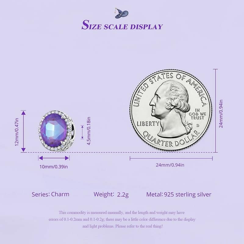 Arabian Nights Moonlight Jewel Charm - Go Glam Girl jewelry shop